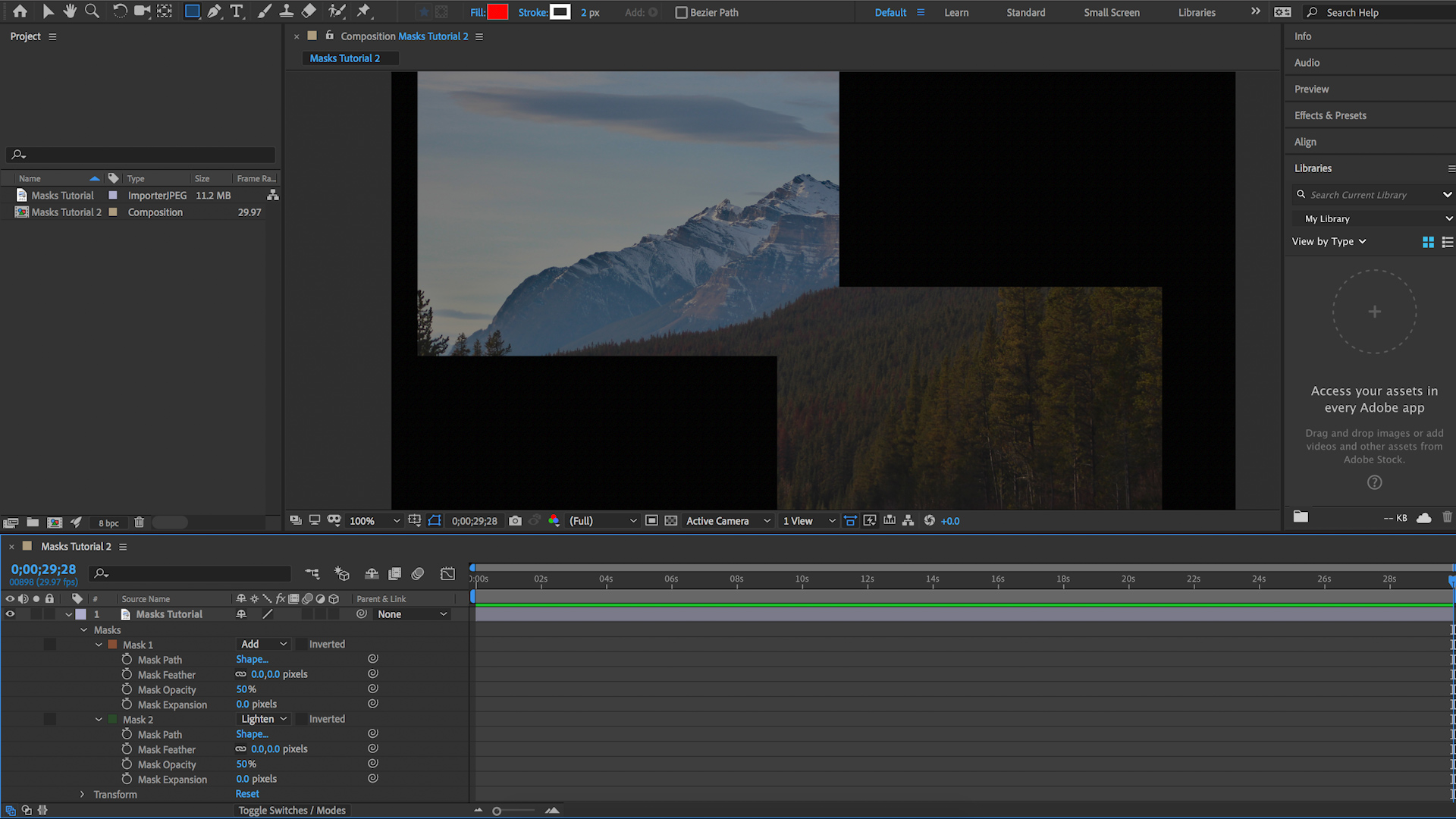 Learn How to Use Masks in After Effects - Motion Array