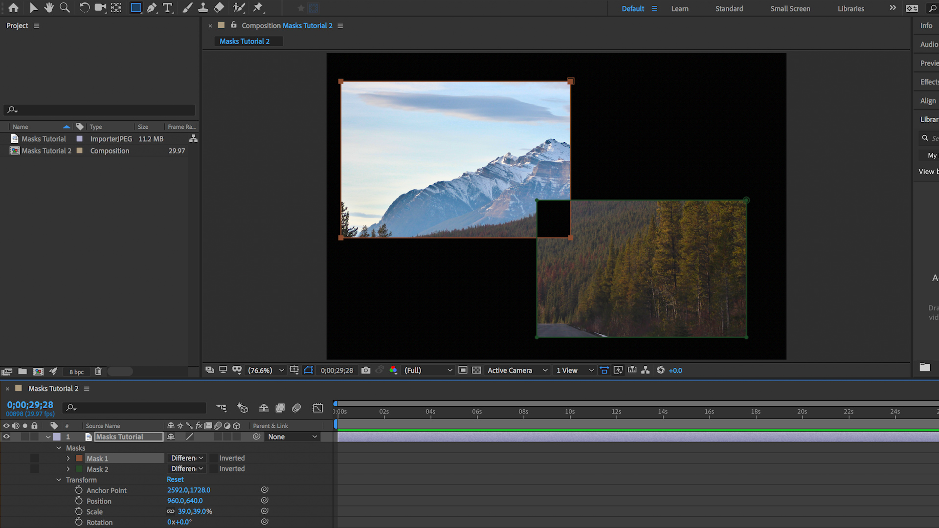 Learn How to Use Masks in After Effects - Motion Array