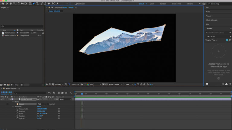 Learn How to Use Masks in After Effects - Motion Array