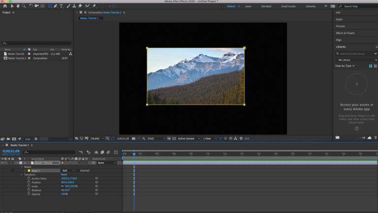 Learn How to Use Masks in After Effects - Motion Array