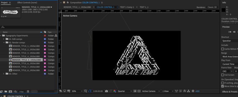 20 Kinetic Typography Templates Plus Tutorial - Motion Array