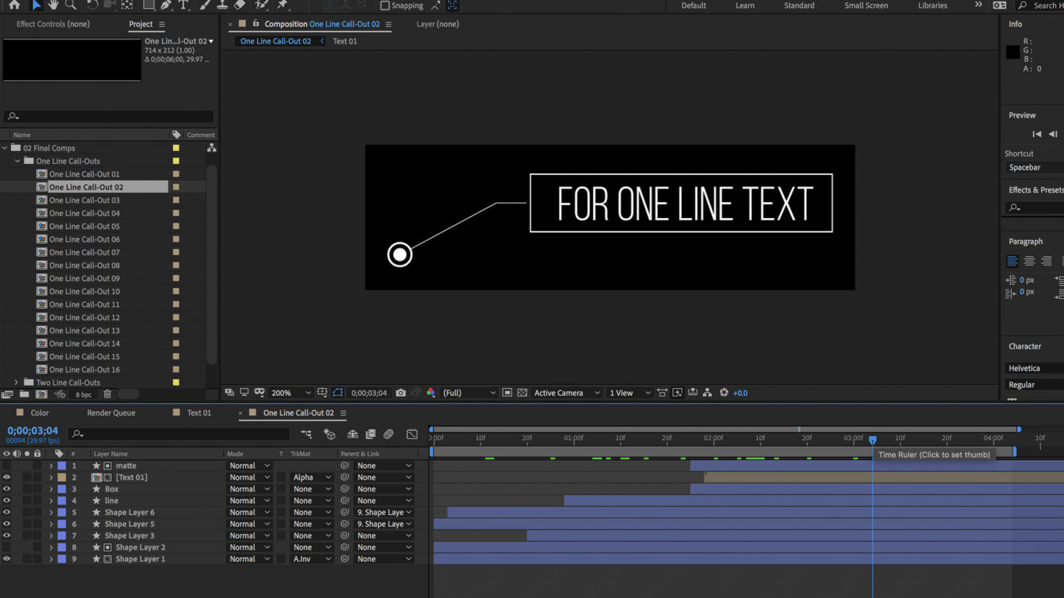 20 Easy To Use Call Out Titles for After Effects (Plus Tutorial ...
