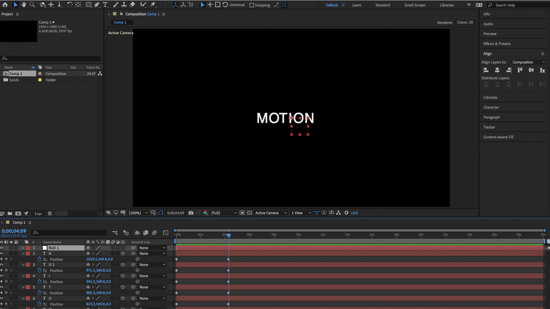 Easily Animate Individual Letters in After Effects | Motion Array