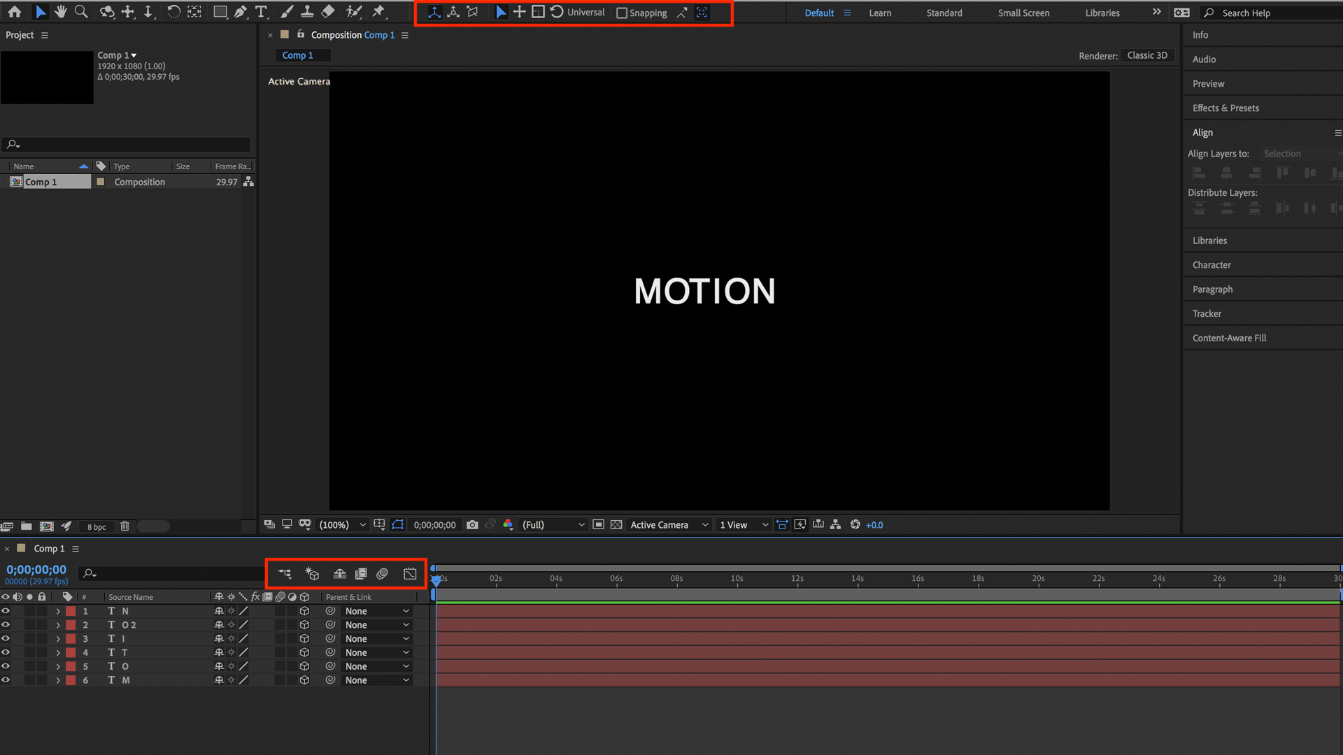 Easily Animate Individual Letters in After Effects | Motion Array