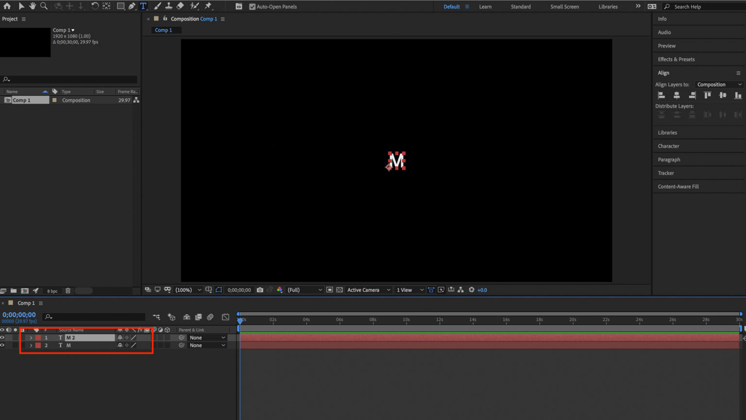 Easily Animate Individual Letters in After Effects | Motion Array