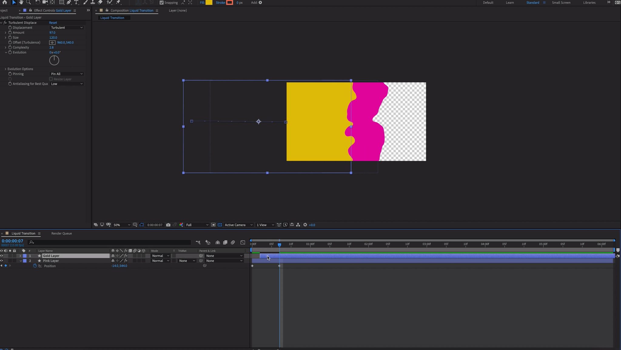 Create an Amazing Liquid Transition in After Effects - Motion Array