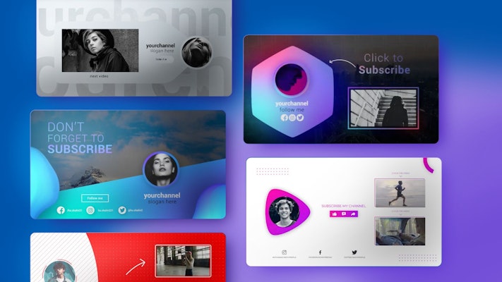 20 Engaging YouTube End Screens for Effective YouTube Channels - Motion ...