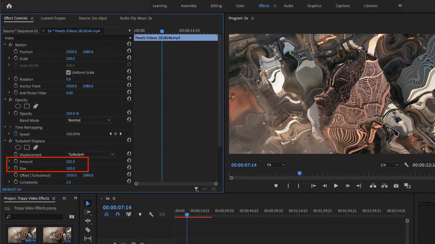 Top 12 Psychedelic & Trippy Video Effects Templates for Premiere Pro ...