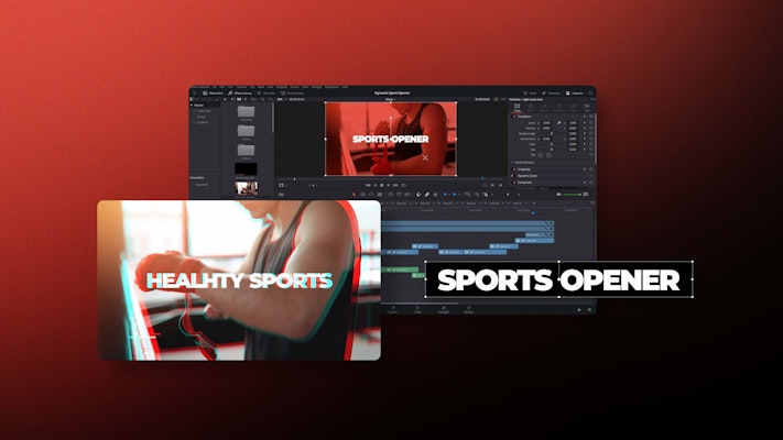 How to Create Glowing Neon Text in DaVinci Resolve 17 - Motion Array