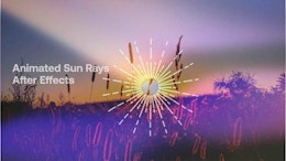How To Create Animated Sun Rays In Adobe After Effects From Scratch 